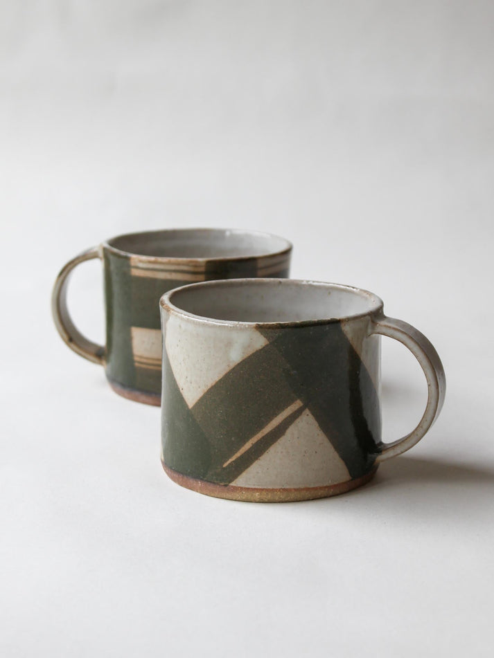 Checkered Pattern Mug / Made to Order – pinchandcoil